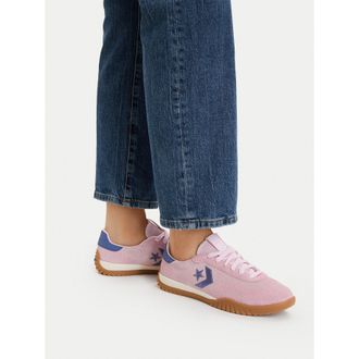 Converse Sneakers Converse Run Star Trainer Stitched Suede A16076C Rosa
