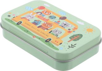 Holibanna Metalldose mit Schiebedeckel und Luftdichtem Verschluss Kleine Wei&szlig;blechdose f&uuml;r S&uuml;&szlig;igkeiten Kompakte Aufbewahrungsbox f&uuml;r Unterwegs und Schutz vor So