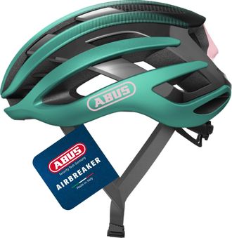 ABUS Rennradhelm AirBreaker - High-End Fahrradhelm f&uuml;r den professionellen Radsport - f&uuml;r Jugendliche und Erwachsene - Helm f&uuml;r Damen und Herren - blau (Tr