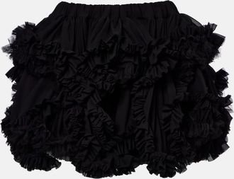 Comme Des Gar&ccedil;ons Minirock aus T&uuml;ll