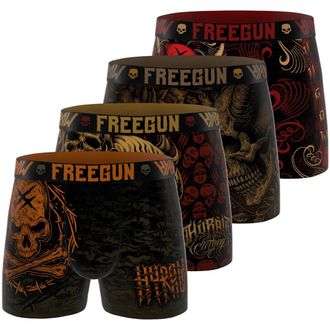 Freegun Lot de 4 boxers homme Hyraw