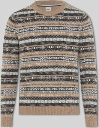 Brax Kaschmirpullover mit Rundhalsausschnitt Modell Rick