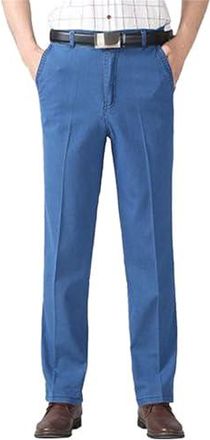 Generic Pantalon de bureau pour homme, coupe ajust&eacute;e, extensible, d&eacute;contract&eacute;, affaires, bureau, habill&eacute;, extensible, confortable, pantalon de travail doux, c