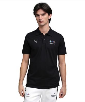 Puma Herren BMW M Motorsport Jacquard Polo S, Black