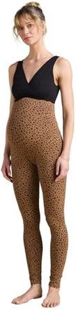 Envie de Fraise Legging Grossesse Léopard Beige 38/40