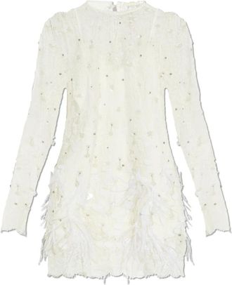 LoveShackFancy Loveshackfancy, Femme, Robes, Beige, Taille: 36 FR Alouetta Dress