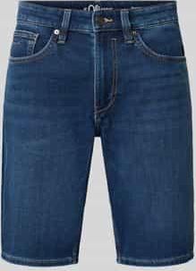 s.Oliver Red Label Regular Fit Jeansshorts aus Baumwoll-Mix
