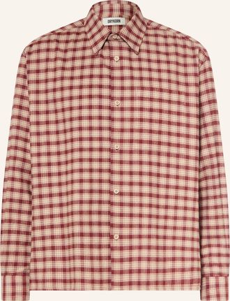 Drykorn Drykorn Flanellhemd Baunt Comfort Fit rot