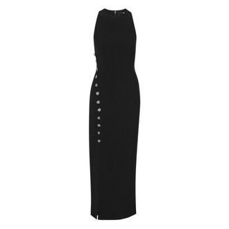 Rotate Rotate Birger Christensen, Femme, Robes, Noir, Taille: 36 FR Robe Élégante Nero Aw25