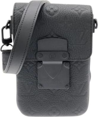 Louis Vuitton Sac bandouli&egrave;re vintage doccasion - Femme - Pre-owned - Noir - Taille: ONE Size