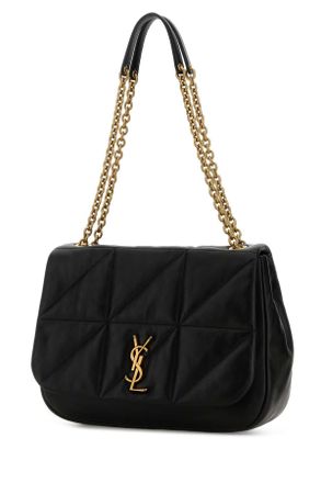 Saint Laurent Womens Black Nappa Leather Medium Jamie 4.3 Shoulder Bag Nero Borse A Mano