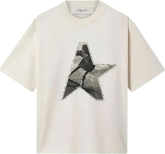 Golden Goose Femme, Tops, Blanc, Taille: 36 FR T-Chemises