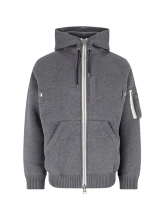sacai Zip Hoodie
