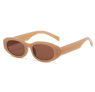 Generic Lunettes De Soleil &Agrave; Petite Monture For Femmes Et Hommes, Id&eacute;ales For Les D&eacute;placements En Ext&eacute;rieur Vacances(Brown)