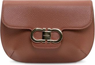 Ferragamo Femme, Sacs, Brun, Taille: ONE Size Lizzy Bag