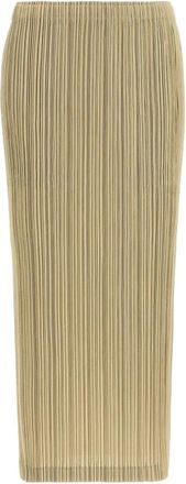 Issey Miyake Damen, R&ouml;cke, Beige, LGr&ouml;&szlig;e