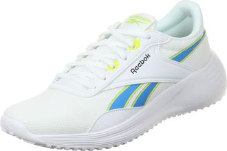 Reebok Herren LITE 4 Sneaker,White Kineticblue Acid Yellow,42.5 EU