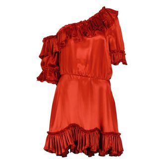Saint Laurent Damen, Kleider, Rot, LGr&ouml;&szlig;e