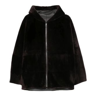Simonetta Ravizza Damen, Jacken, Braun, XSGr&ouml;&szlig;e