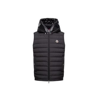 Moncler Bourget Hooded Down Gilet