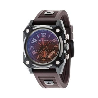 Police Homme, Accessoires, Multicolore, Taille: ONE Size Montre pour homme Hellcat Pl.14690Jsb/12Ap