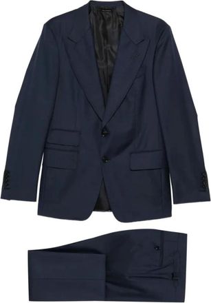 Tom Ford Homme, Costumes, Bleu, Taille: 2XL Shelton Single-Breasted Suit