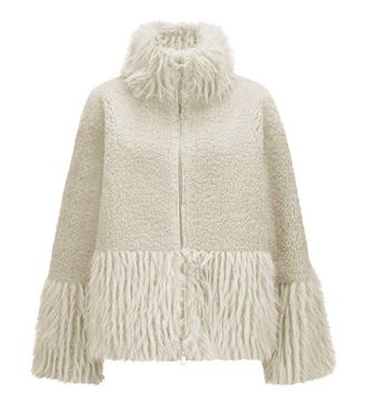 Milestone Fellimitatjacke MSRaya im extravaganten Fake Fur Look