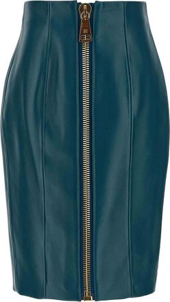 Balmain Jupe Midi - Bleu