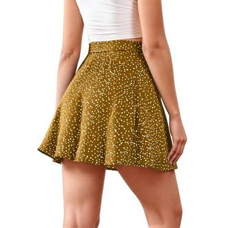 Generic Jupe Noire Trapeze Grossesse Fendue Trapeze Enceinte Denim Zebre Dye Pas Asymetrique Poches Noeud Ciel Métallique Parapluie Foulard Mexicaine Rayée Fl