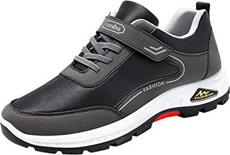 Generic Baskets de course &agrave; pied pour homme - Chaussures de sport &agrave; lacets confortables - Chaussures de marche &agrave; fond souple - Chaussures de travail antid&eacute;rap
