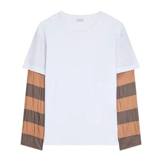 Dries Van Noten Herren, Oberteile, Wei&szlig;, LGr&ouml;&szlig;e