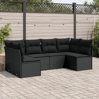 Festnight Gartenlounge mit Stauraum Rattan Garten Loungem&ouml;bel Set Ecksofa Garten Lounge Sofa Outdoor Polyrattan Gartensofa Terrasse Ecklounge Terrassenm&ouml;bel Gar