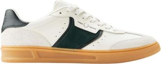 Fred Perry Homme, Chaussures, Blanc, Taille: 44 EU B4 Baskets