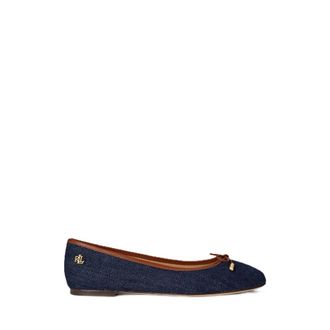 Ralph Lauren Femme, Chaussures, Bleu, Taille: 38 EU Jayna Ballet Flat