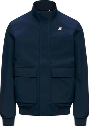 K-Way Veste Herve Bonded - Homme - Vestes - Bleu - Taille: M