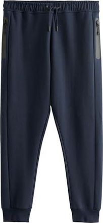 Next Homme Pantalon de Jogging resserré aux Chevilles Athleisure Bleu Marine L