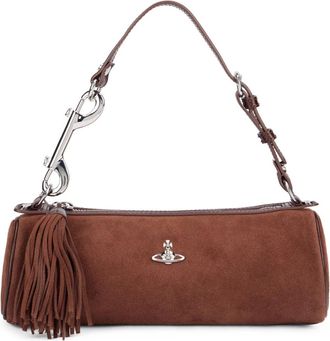 Vivienne Westwood Femme, Sacs, Brun, Taille: ONE Size Cindy Cylinder Bag