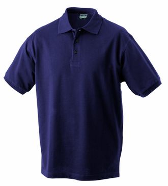 James & Nicholson Herren Poloshirt Classic Polo, Gr. X-Large, Rot (rot aubergine)