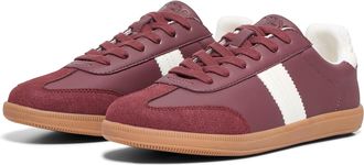 Only Amber Polyester Damen Sneaker In Burgunderrot/creme