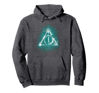 Harry Potter Geometric Deathly Hallows Pullover Hoodie