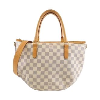 Louis Vuitton Pre-owned Sac Riviera Damier Azur - Femme - Pre-owned - Beige - Taille: ONE Size