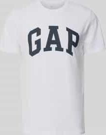 GAP T-Shirt mit Logo und Rundhalsausschnitt
