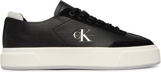 Calvin Klein Sneakers Basket Cups Lup Wt Lth Su HW0HW02984 Schwarz