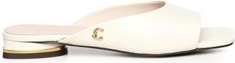 Coccinelle Femme, Chaussures, Blanc, Taille: 38 EU Tongs