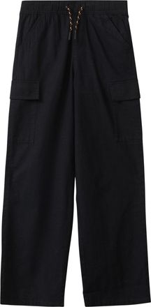 s.Oliver Baggy-Hose in Leinen-Optik im Relaxed Fit schwarz 158