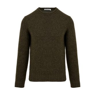 FILIPPO DE LAURENTIIS Gr&uuml;ner Pullover Y25107 Modell f&uuml;r M&auml;nner - - Knitwear - Herren - Gr&uuml;n - S