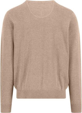 Fynch-Hatton Strickpullover mit Logostickerei