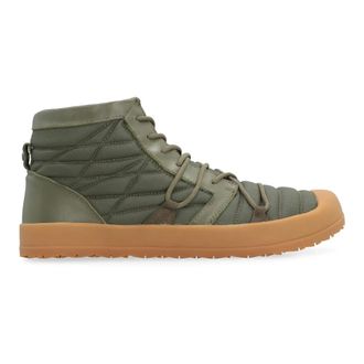 Volta Leder Mid-Top Sneakers mit Rei&szlig;verschluss - - Shoes - Herren - Gr&uuml;n - 43 EU