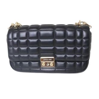 Michael Kors Sac bandouli&egrave;re en cuir Pre-owned - Femme - Pre-owned - Noir - Taille: ONE Size