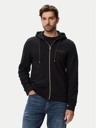 Guess Sweatshirt M6YQ48 K4244 Schwarz Slim Fit
